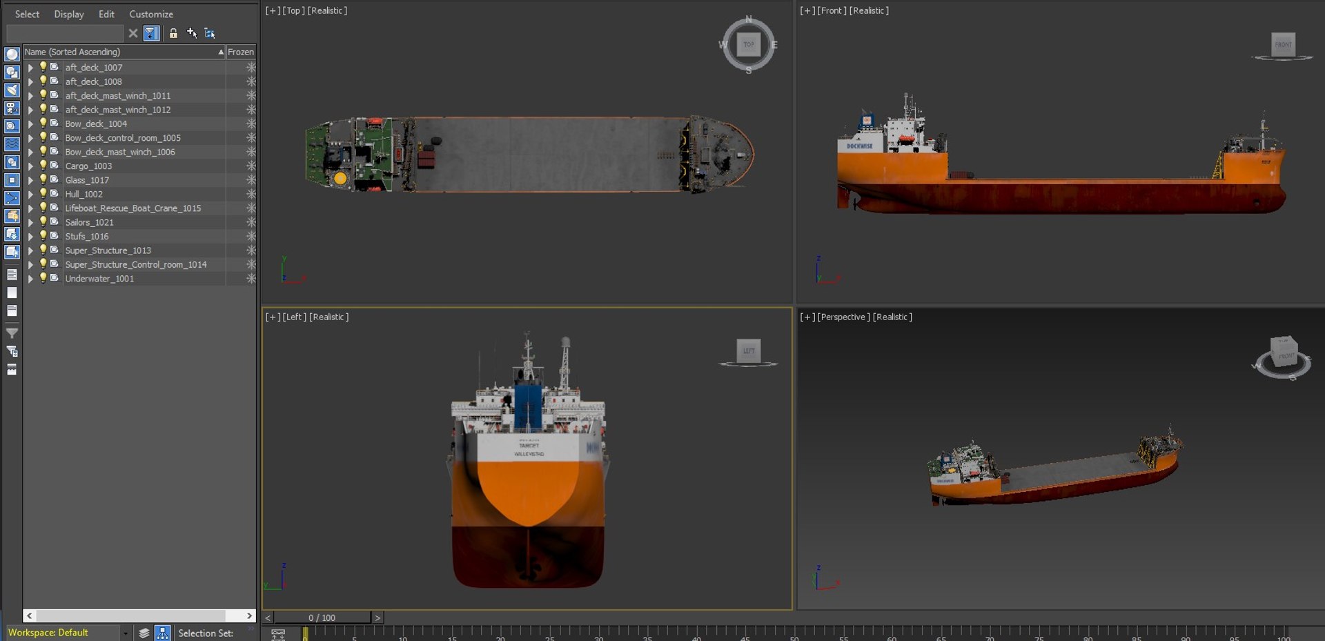 Heavy Load Carrier MV Target 3D Model - TurboSquid 2169296