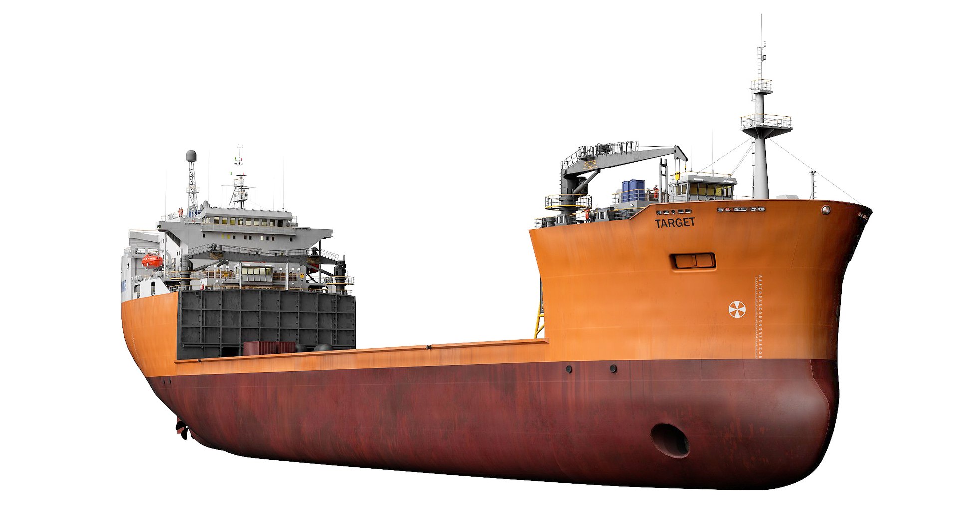 Heavy Load Carrier MV Target 3D Model - TurboSquid 2169296