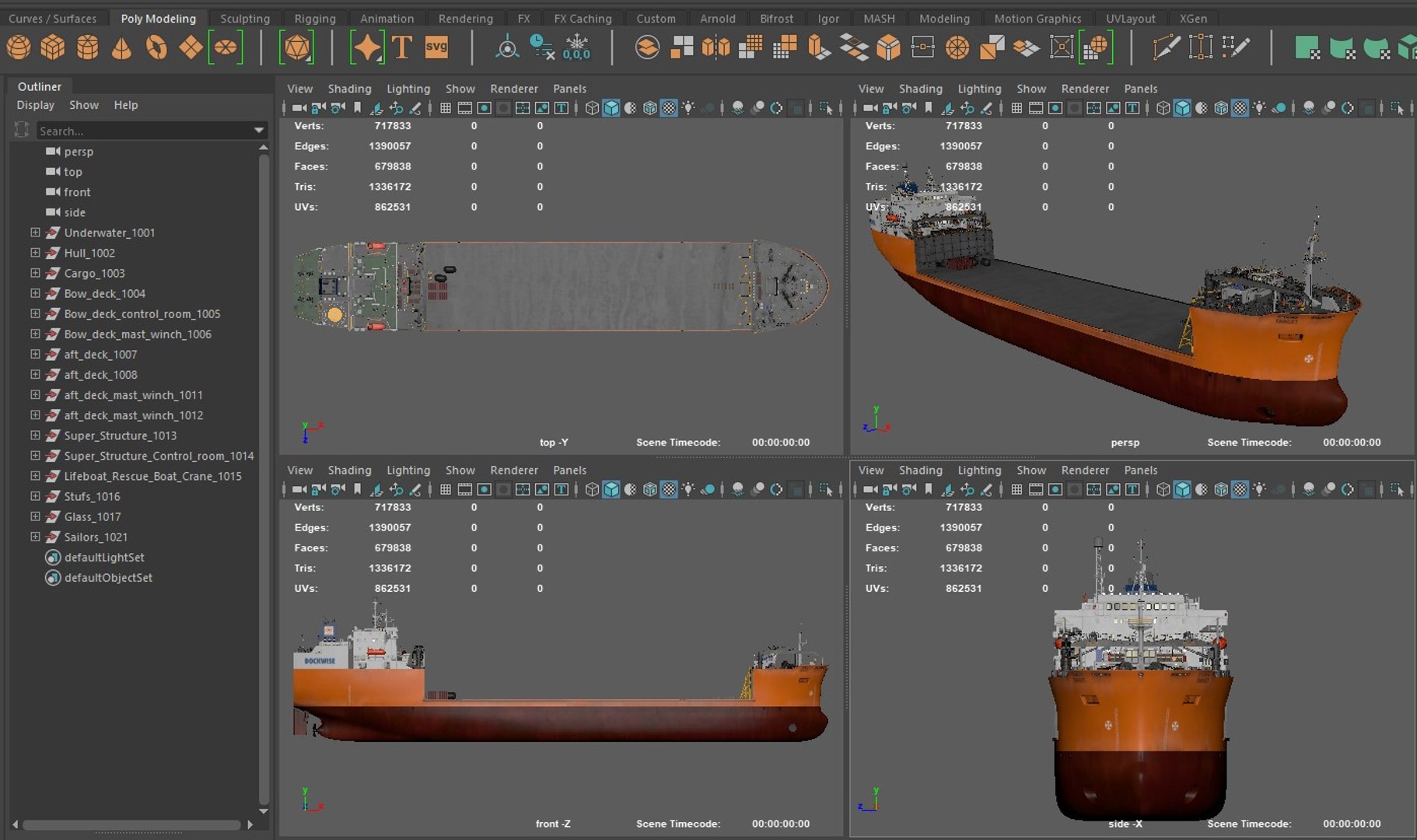 Heavy Load Carrier MV Target 3D Model - TurboSquid 2169296