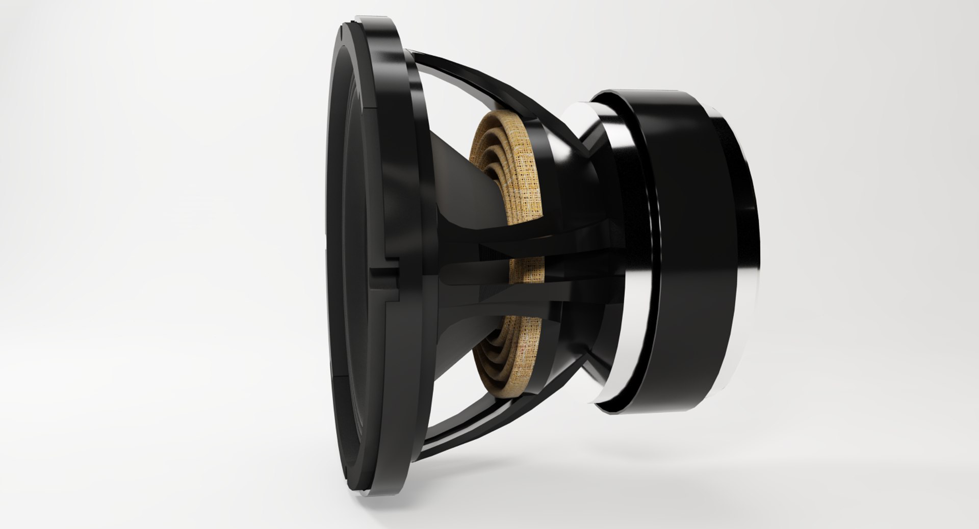 Realistic Jbl 2mb3p Woofer 3D Model - TurboSquid 1400762