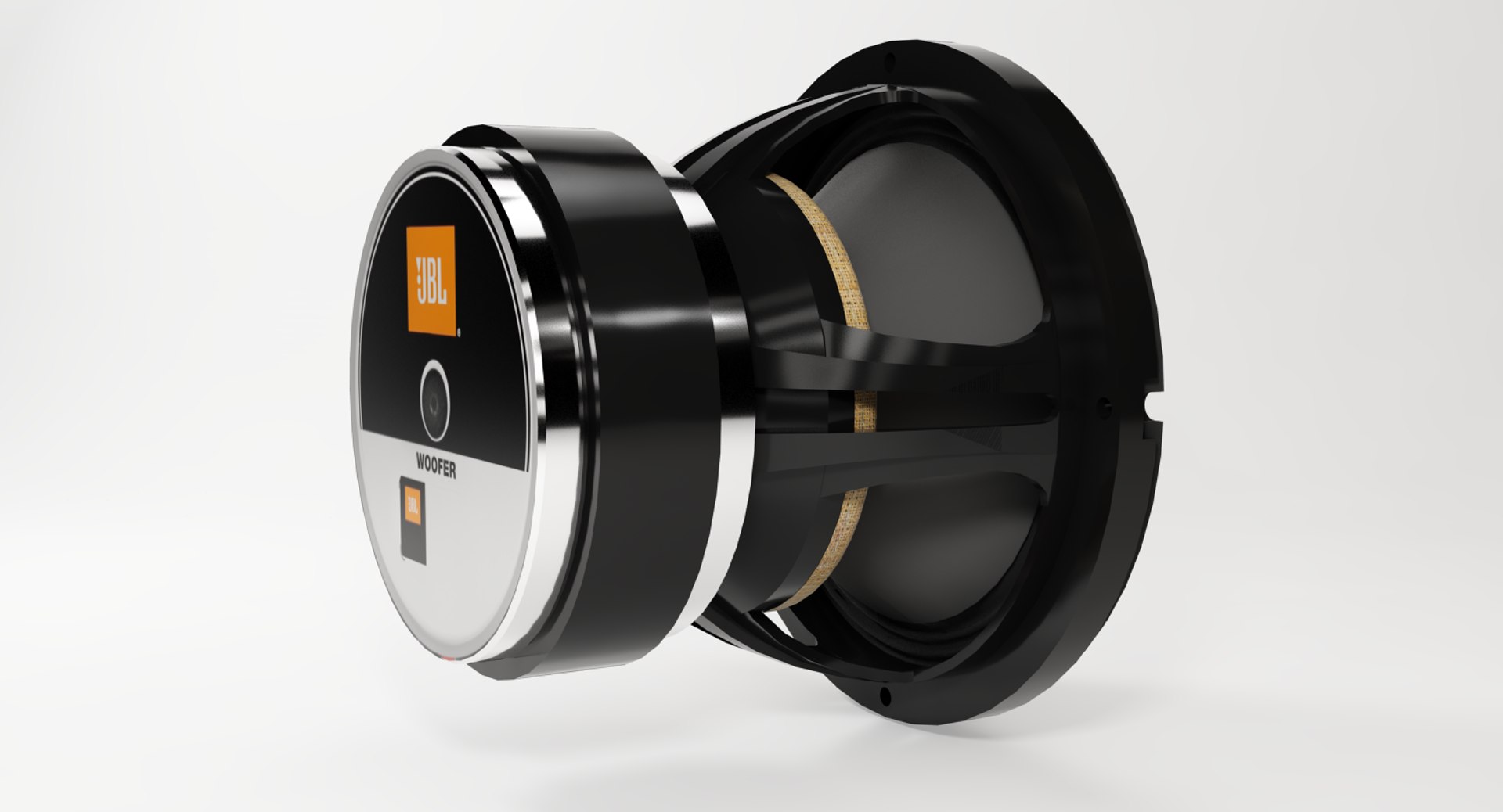 Realistic Jbl 2mb3p Woofer 3D Model - TurboSquid 1400762