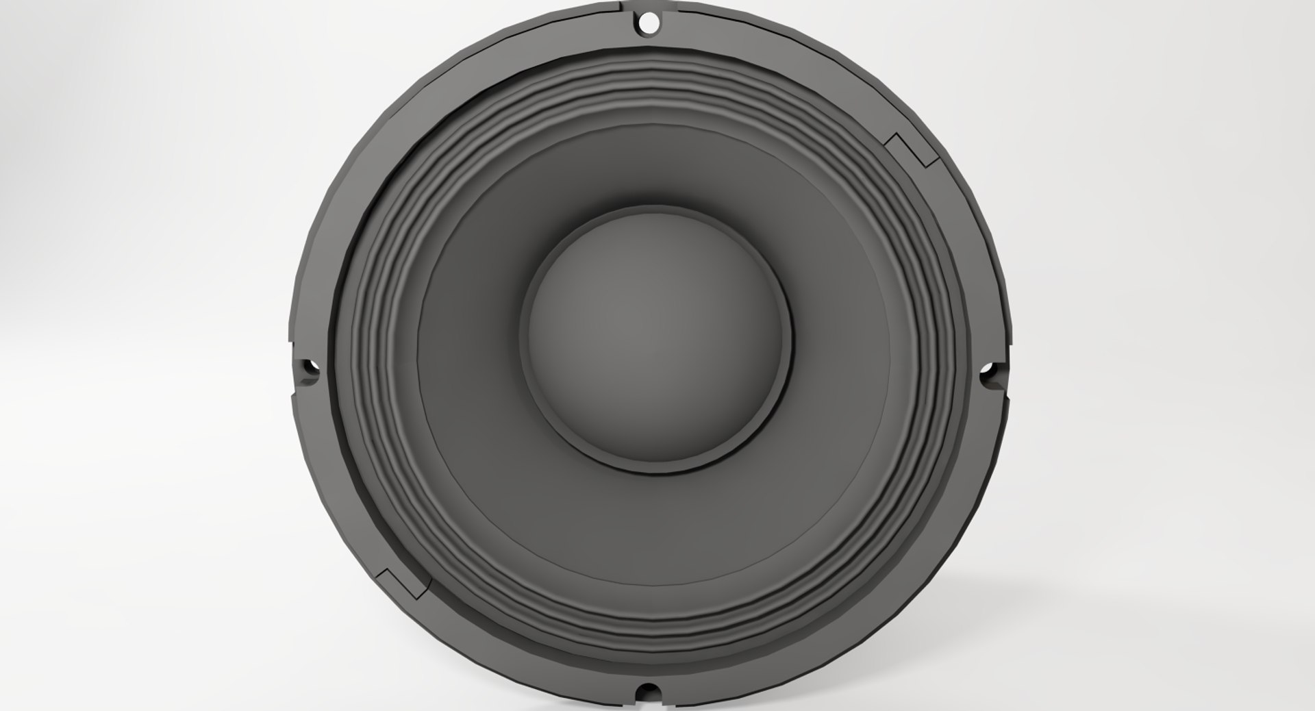 Realistic Jbl 2mb3p Woofer 3D Model - TurboSquid 1400762