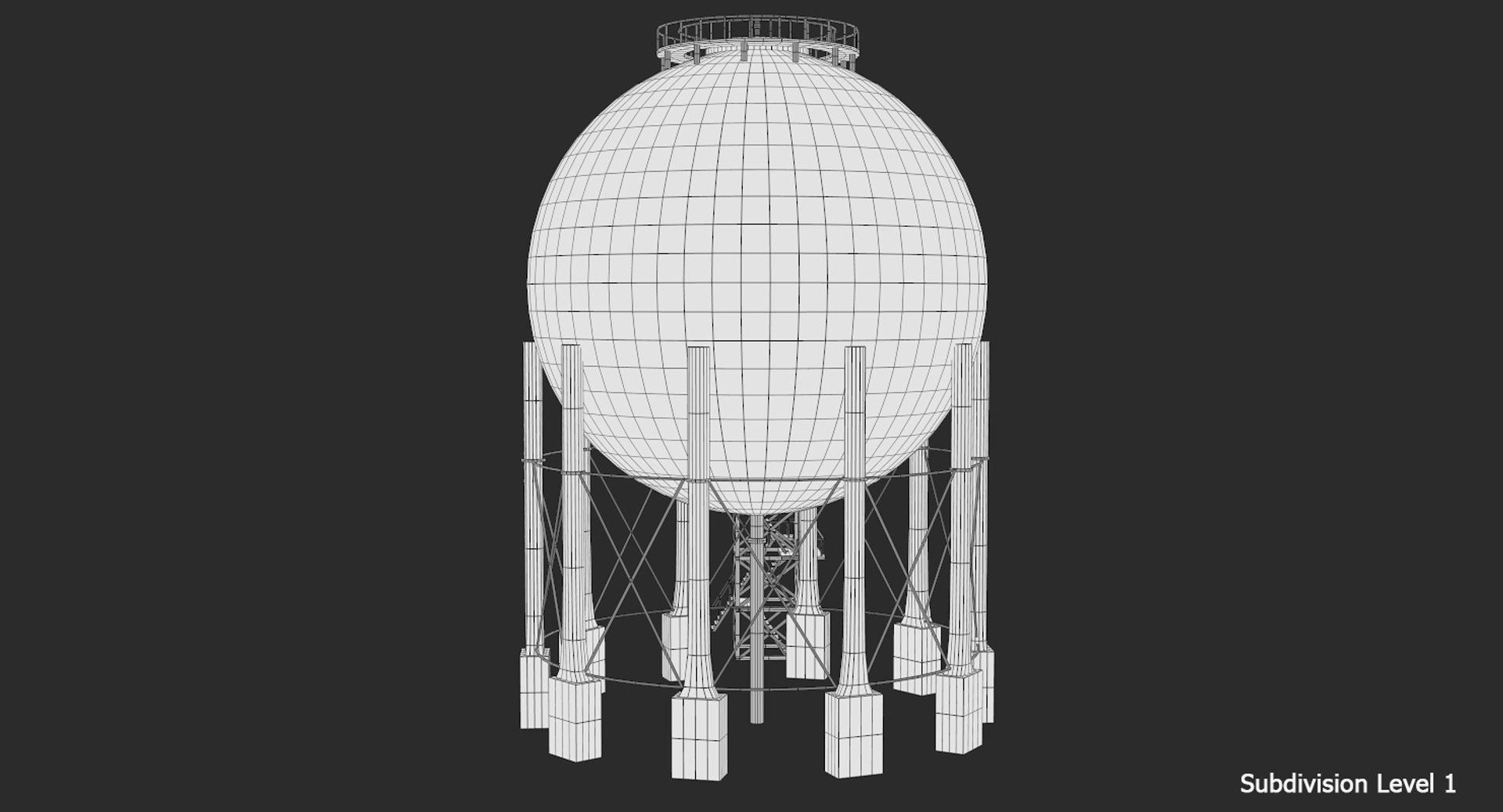 3D Storage Gas Model - TurboSquid 1357495