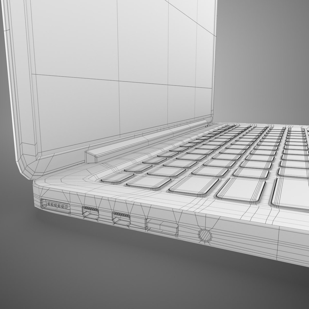3d Model Mac Macbook 2015