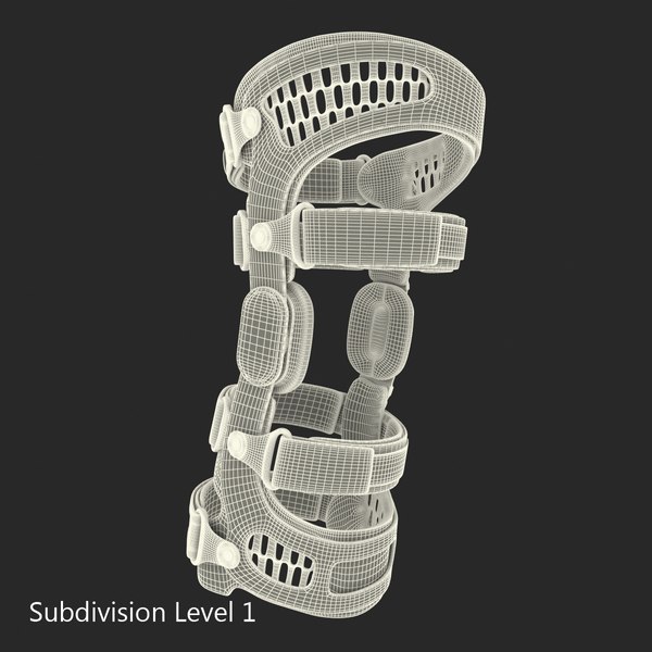 knee brace breg 3d model