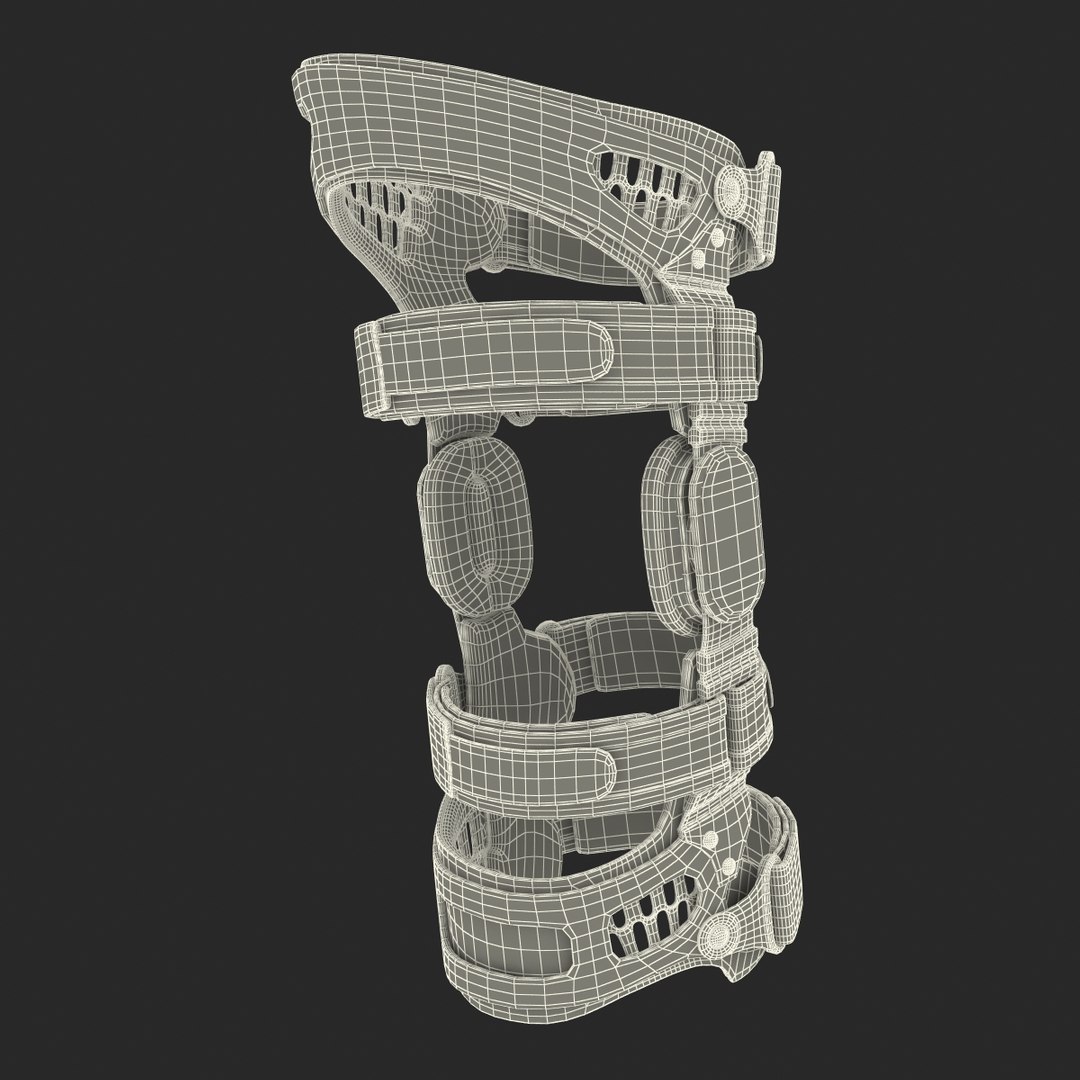 Knee Brace Breg 3d Model