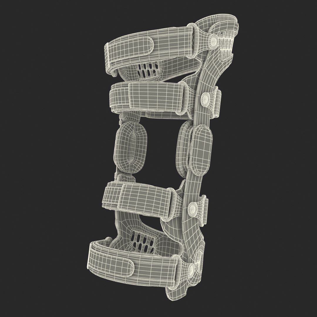 Knee Brace Breg 3d Model