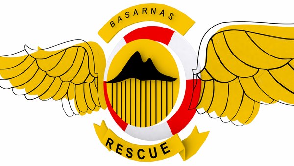 modelo 3d Logotipo 3D de BASARNAS - TurboSquid 2340494