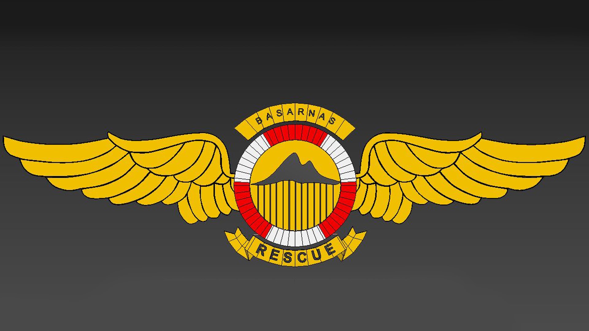 BASARNAS 3D Logo 3D Model - TurboSquid 2340494