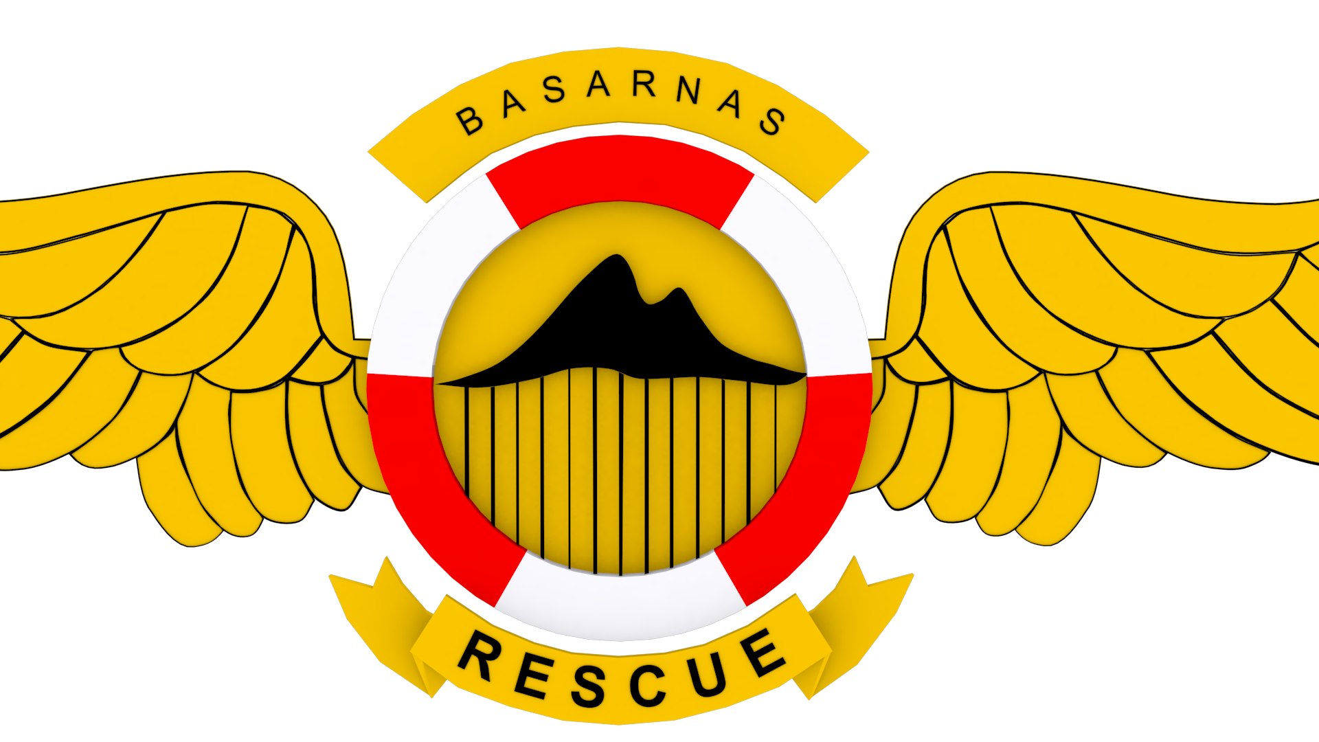 BASARNAS 3D Logo 3D Model - TurboSquid 2340494