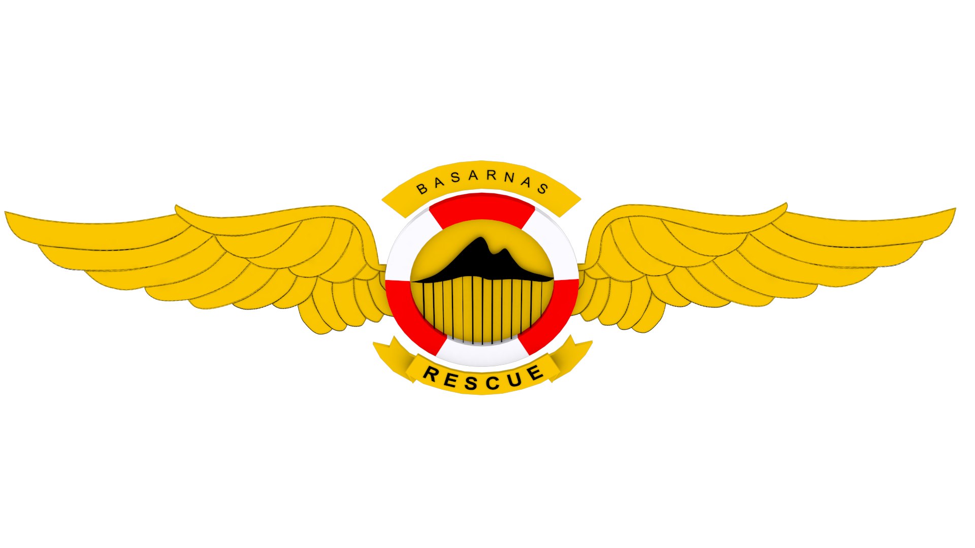 BASARNAS 3D Logo 3D Model - TurboSquid 2340494