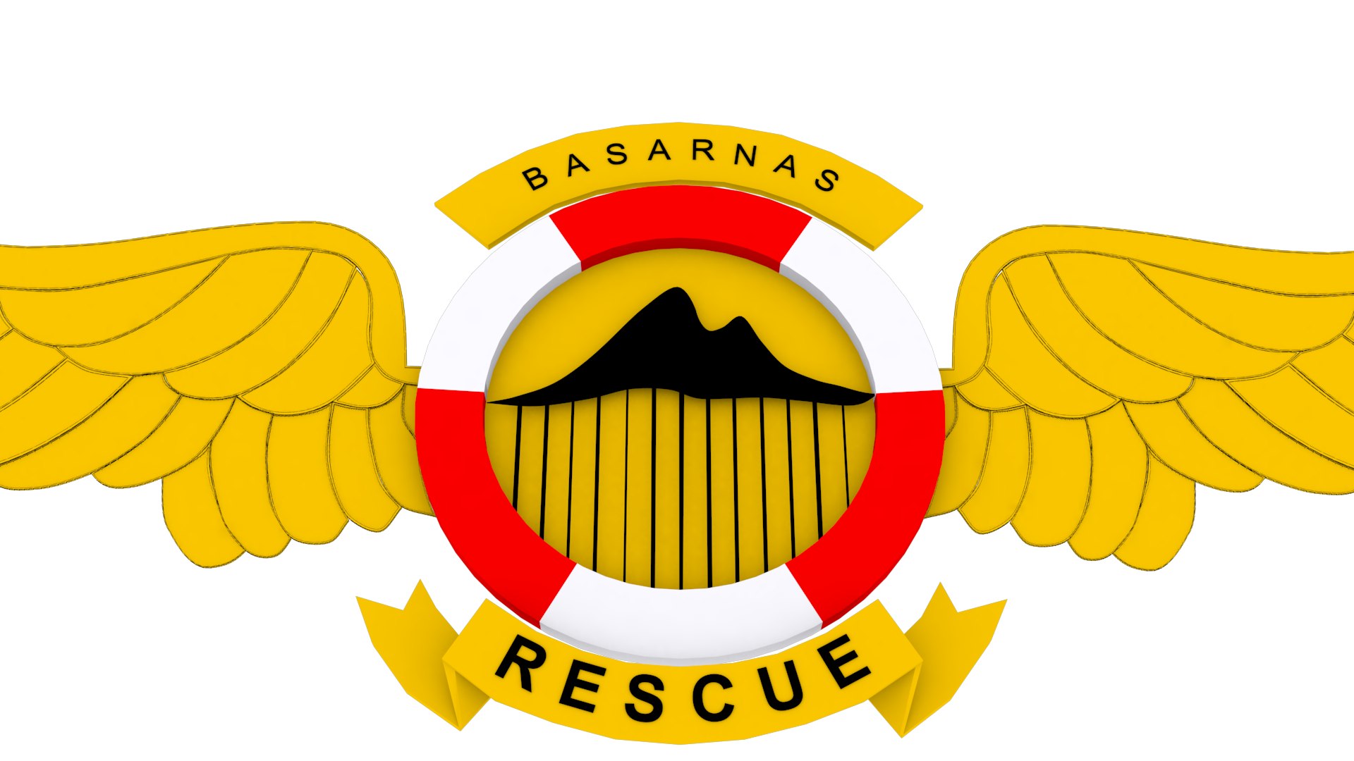 BASARNAS 3D Logo 3D Model - TurboSquid 2340494