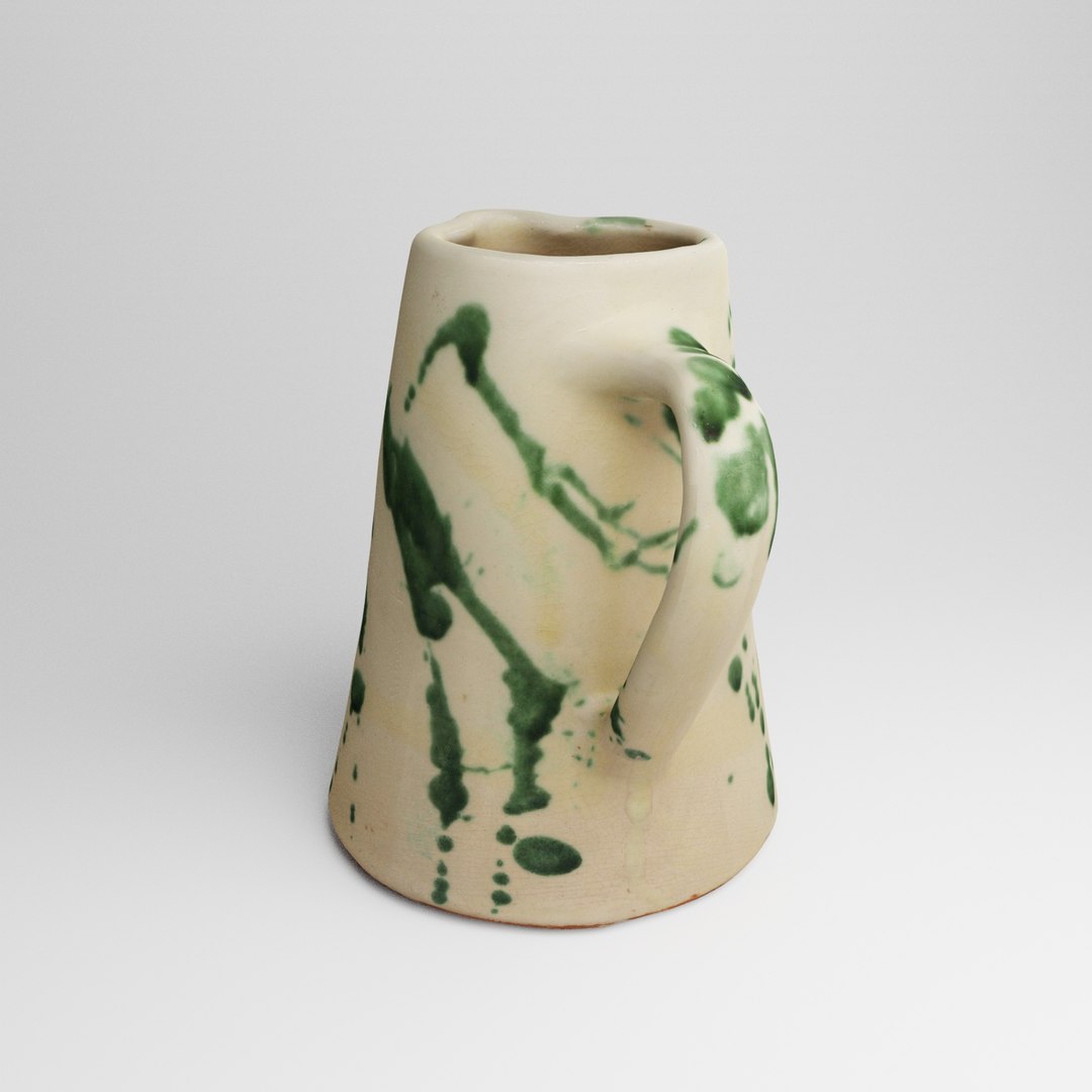 Ceramic Water Jar 3D Model - TurboSquid 1597727