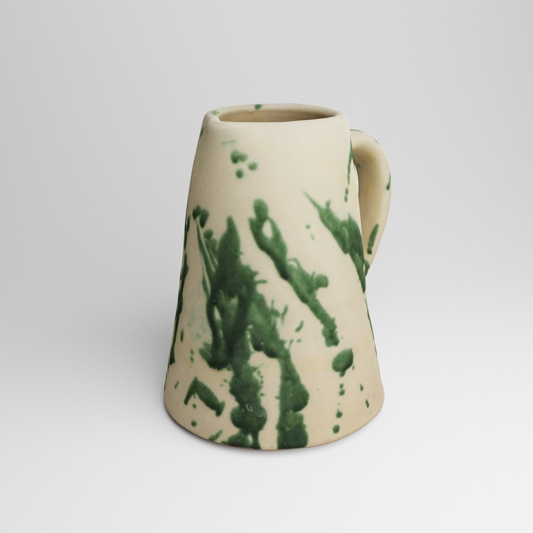 Ceramic Water Jar 3D Model - TurboSquid 1597727