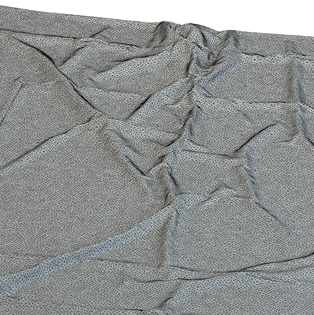 3d Photo Realistic Rug Wrinkles