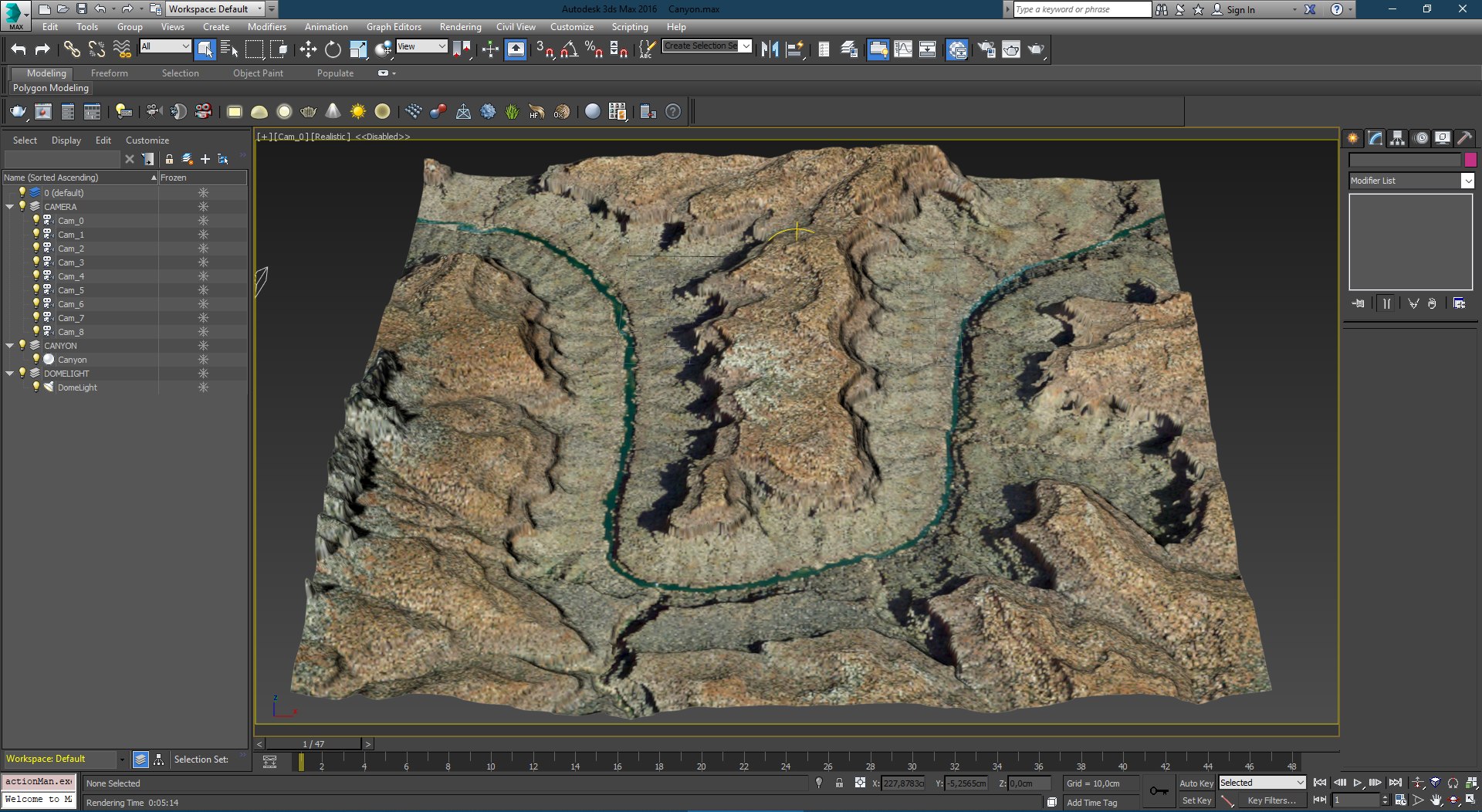 Mountain Canyon 3D Model - TurboSquid 1424200