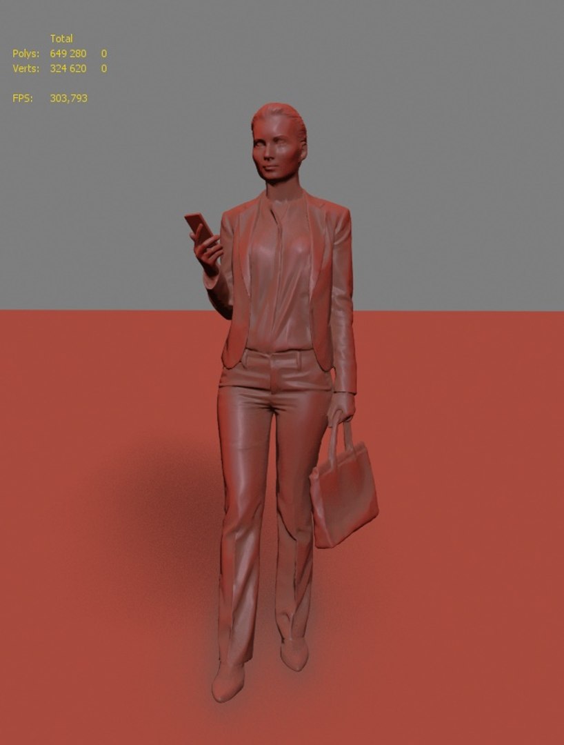 3d Architectural People