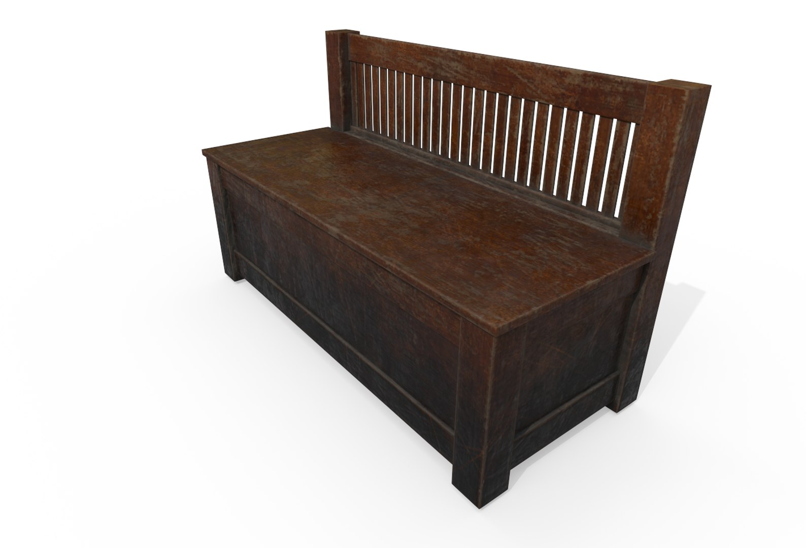 Storage Bench 3D Model - TurboSquid 1526190