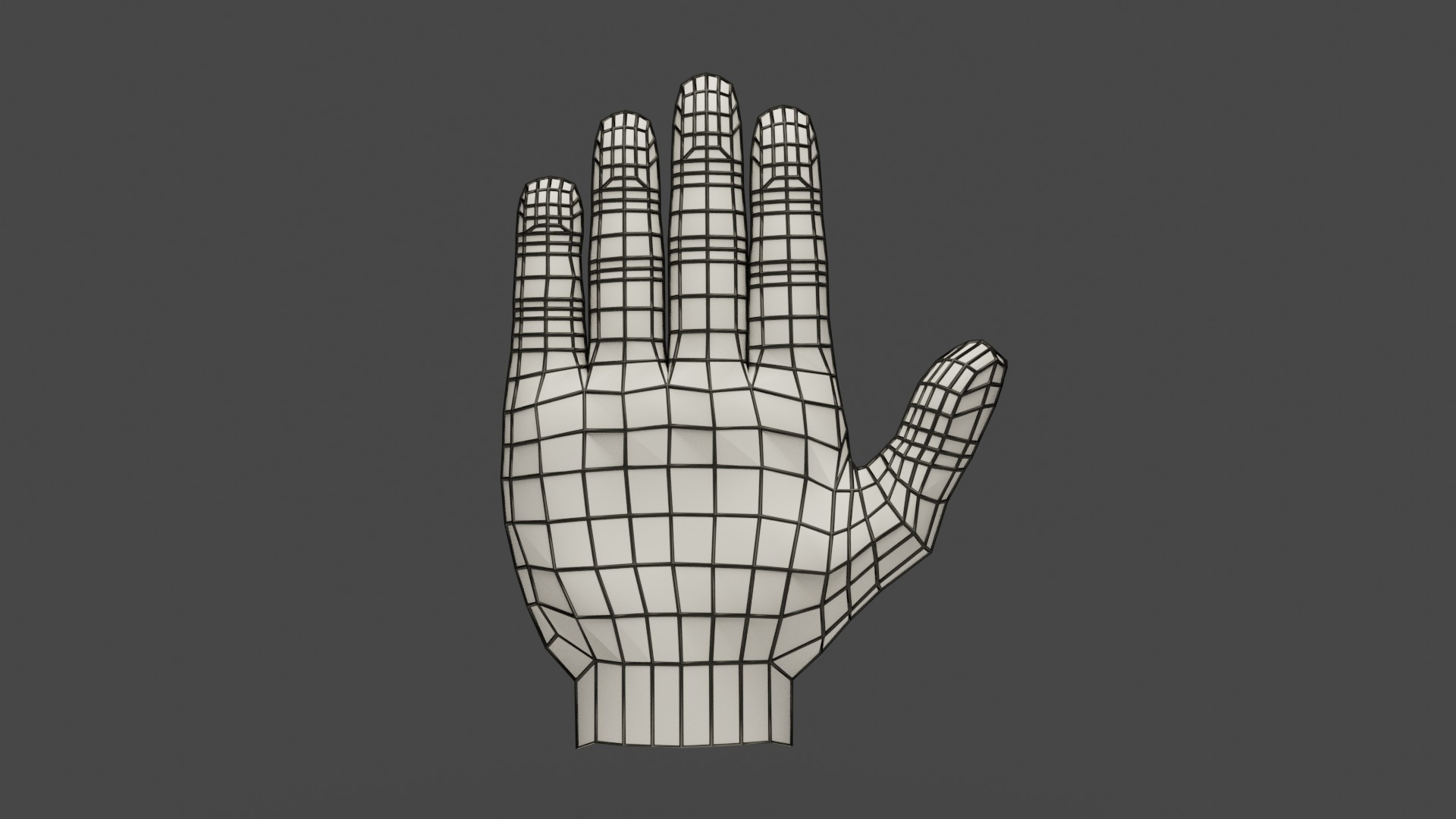 Hand Icon 3D Model - TurboSquid 1826931