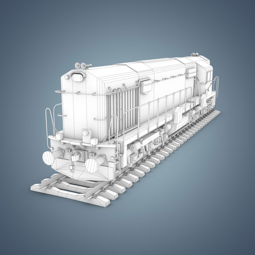 Locomotive Loco 3D - TurboSquid 1160513