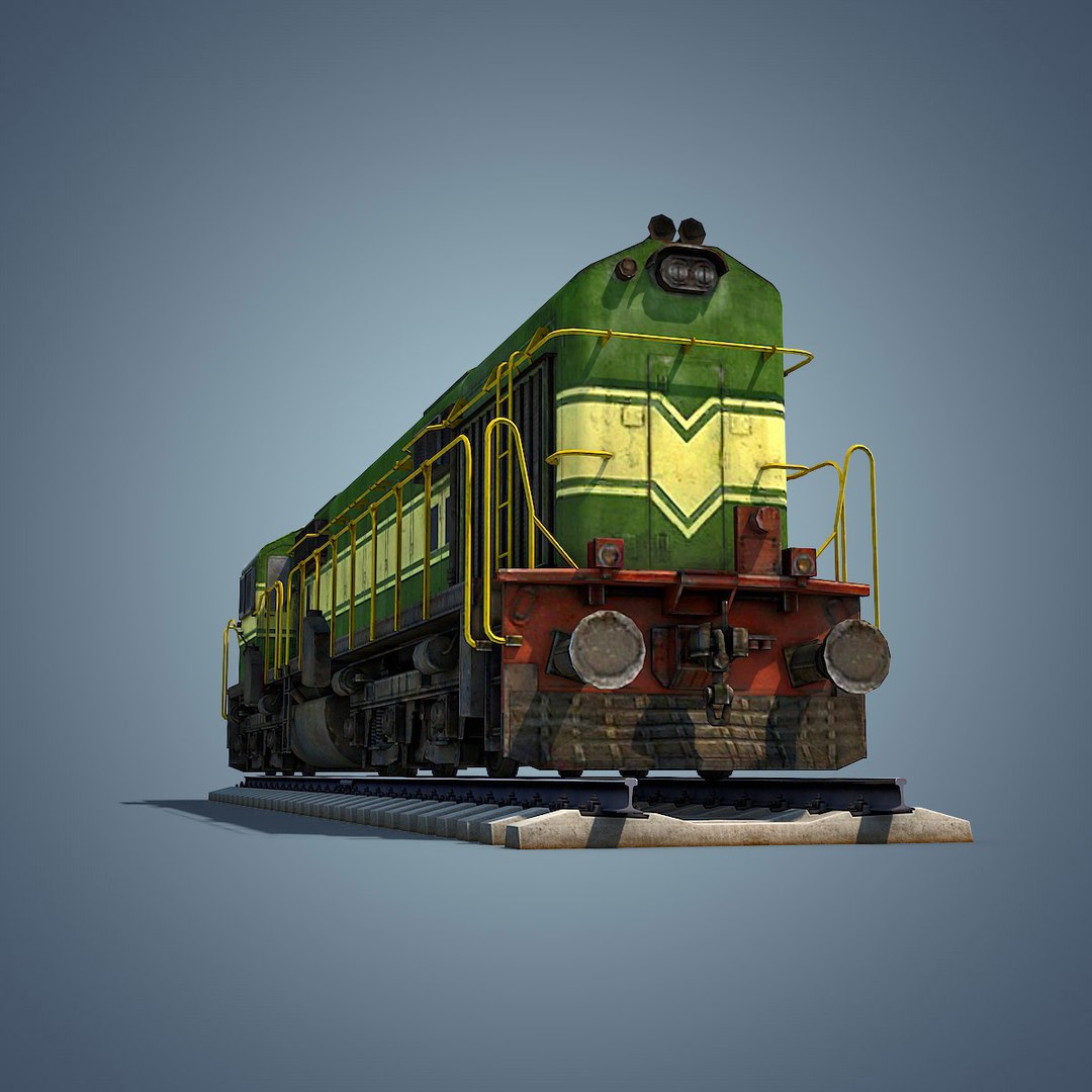 Locomotive Loco 3D - TurboSquid 1160513