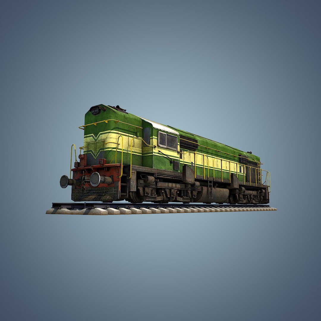 Locomotive Loco 3D - TurboSquid 1160513