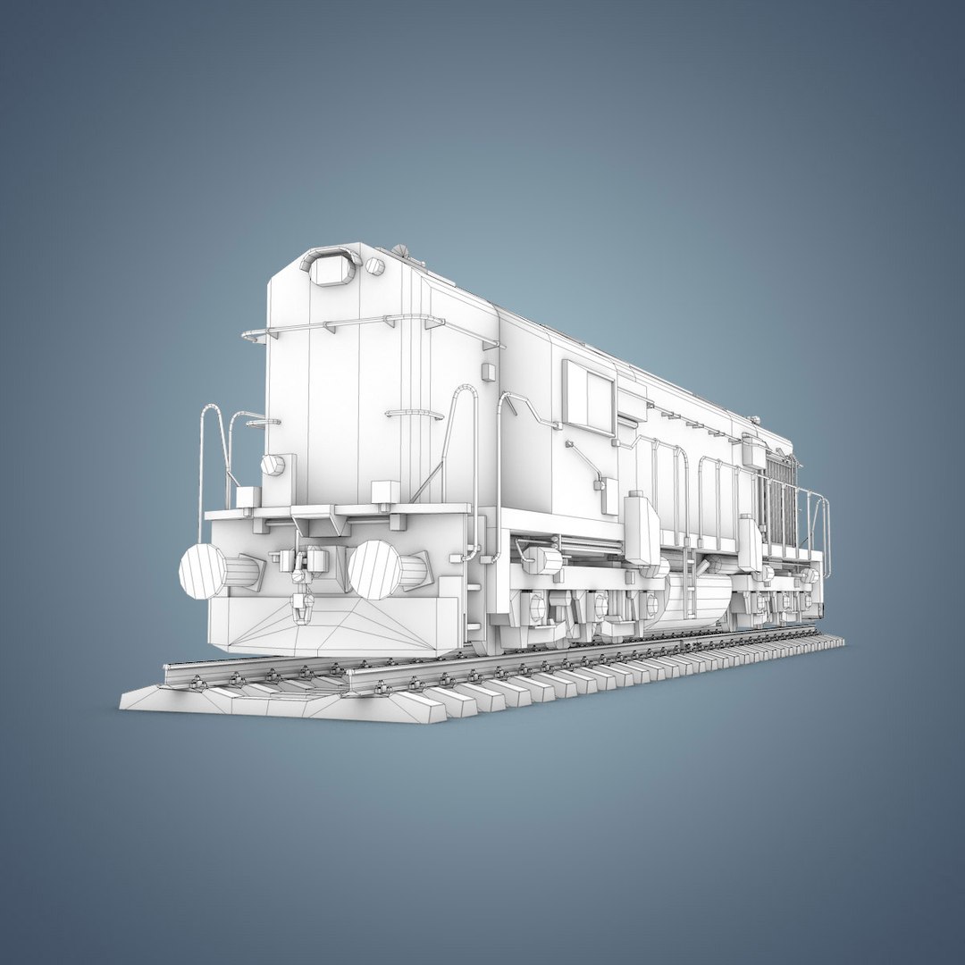 Locomotive Loco 3D - TurboSquid 1160513