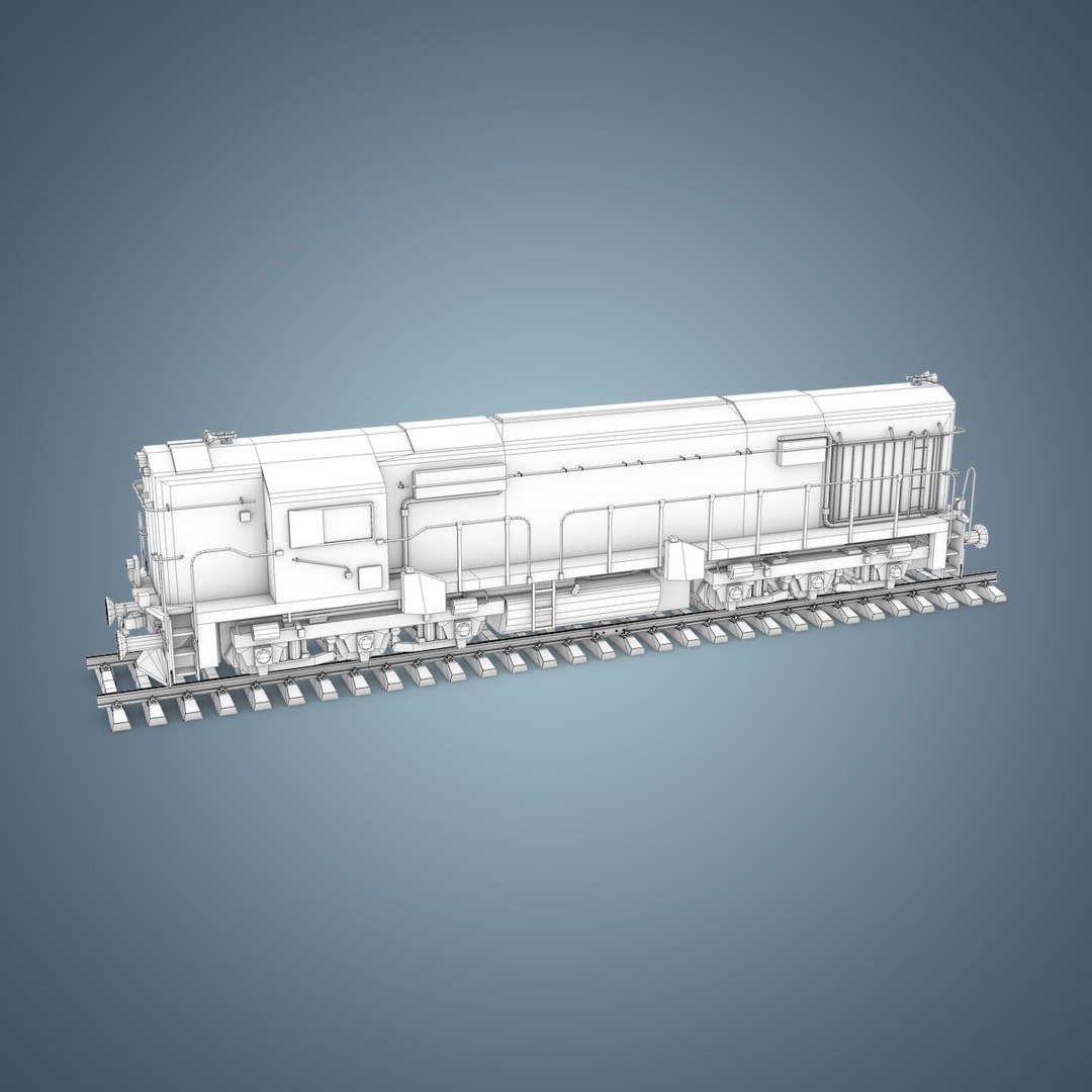 Locomotive Loco 3D - TurboSquid 1160513