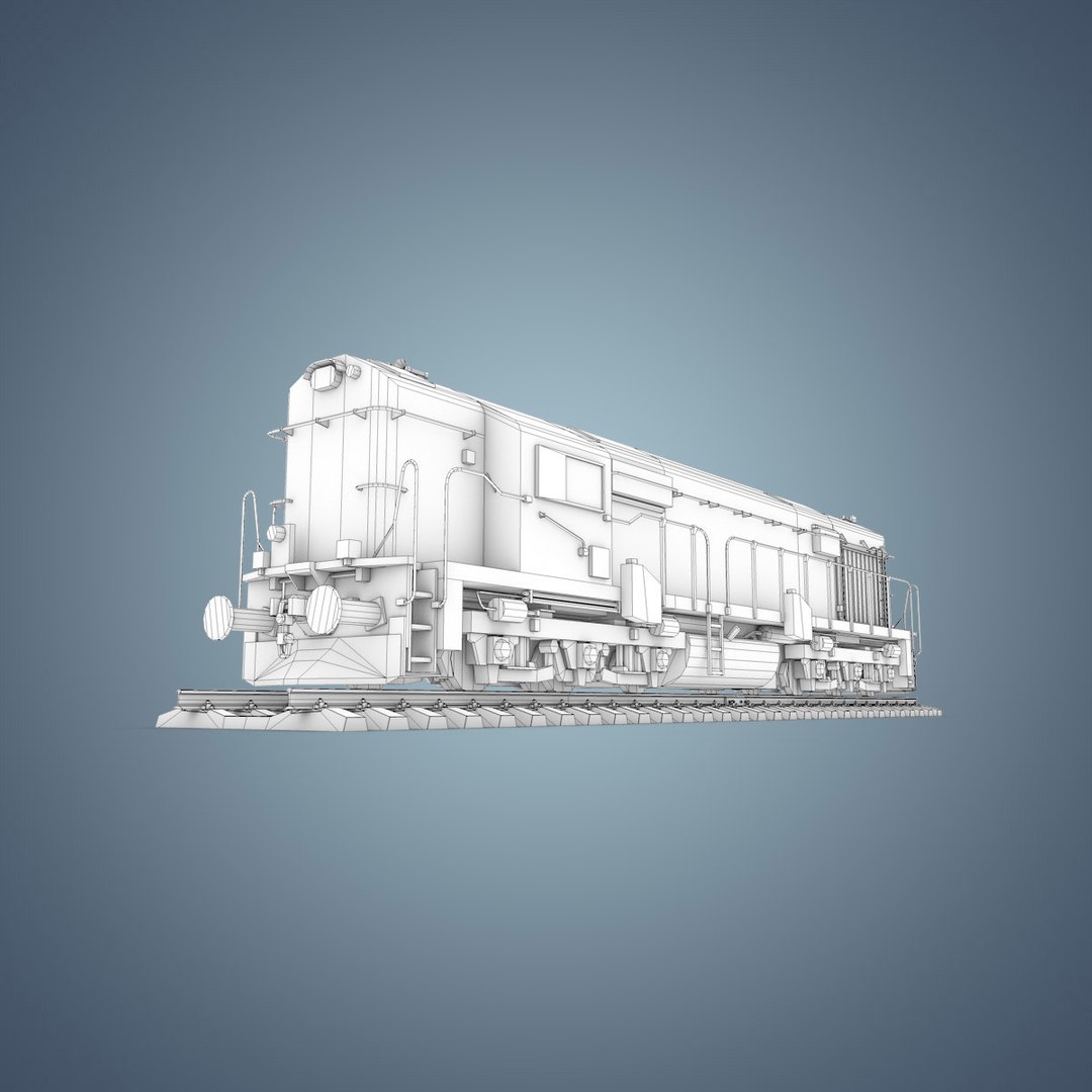 Locomotive Loco 3D - TurboSquid 1160513