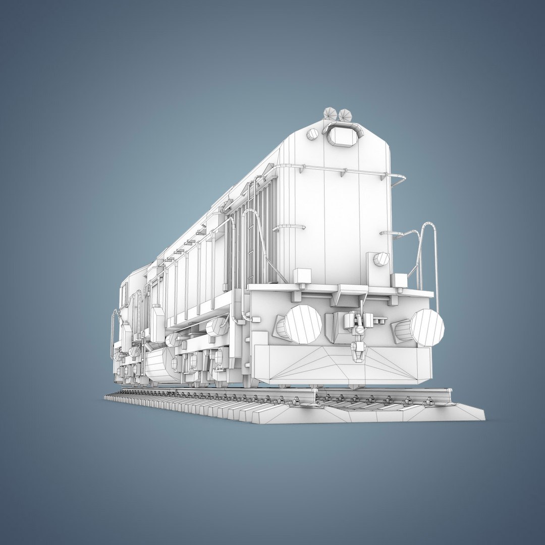 Locomotive Loco 3D - TurboSquid 1160513