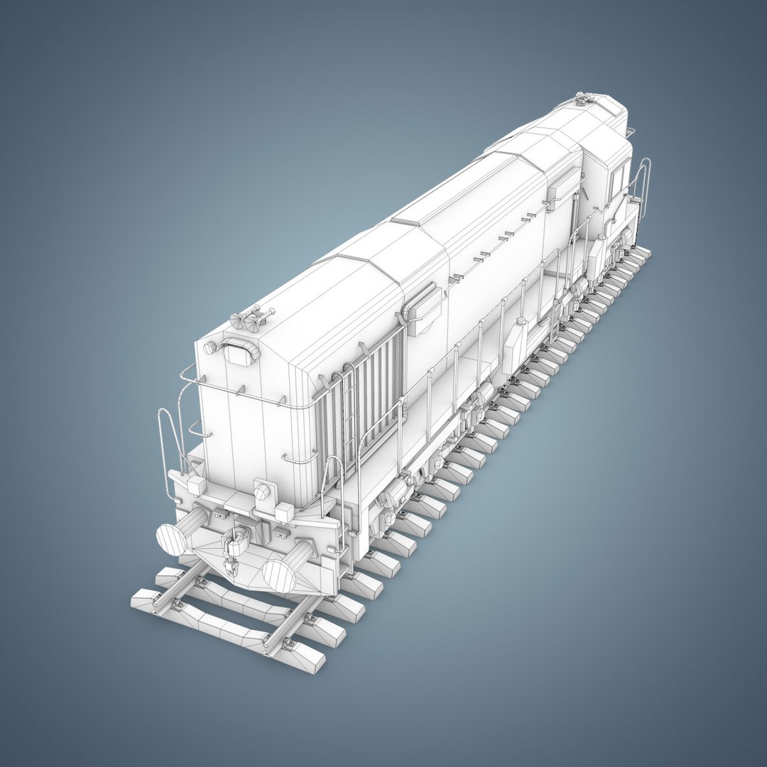 Locomotive Loco 3D - TurboSquid 1160513