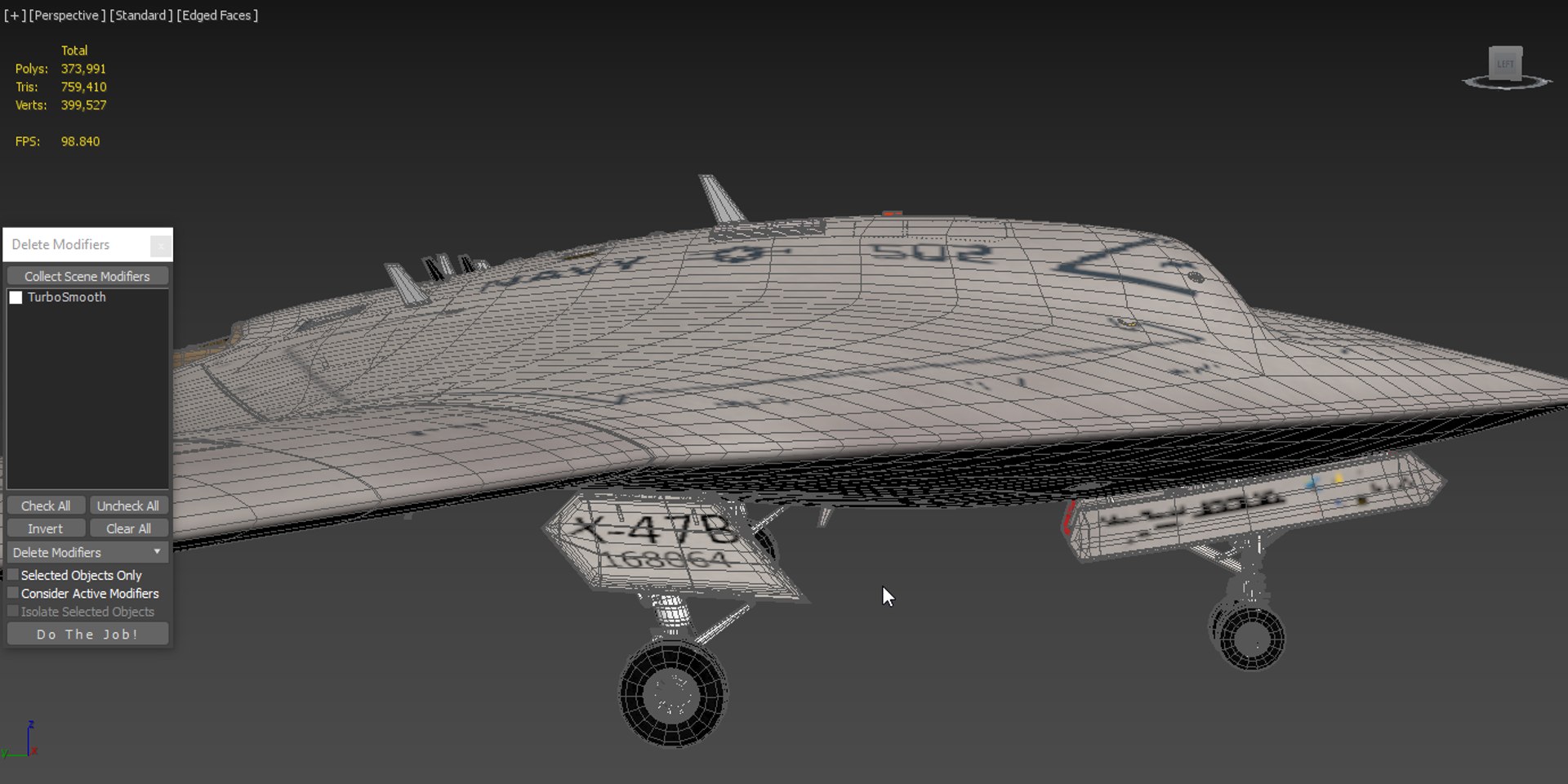 3D Northrop Grumman X-47B UCAV Drone Model - TurboSquid 2110211