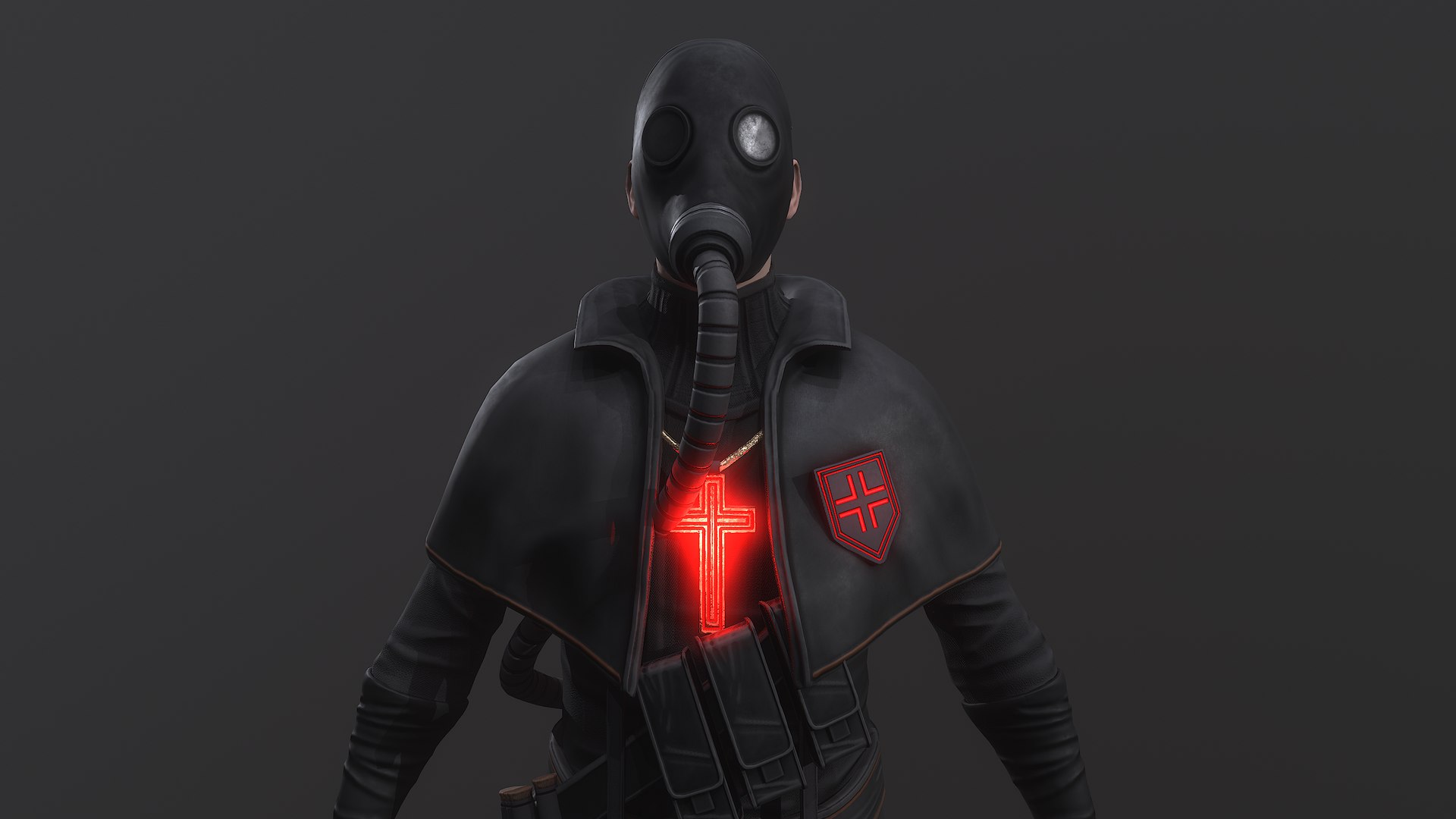 3D Post Apocalyptic Priest Model - TurboSquid 1896918