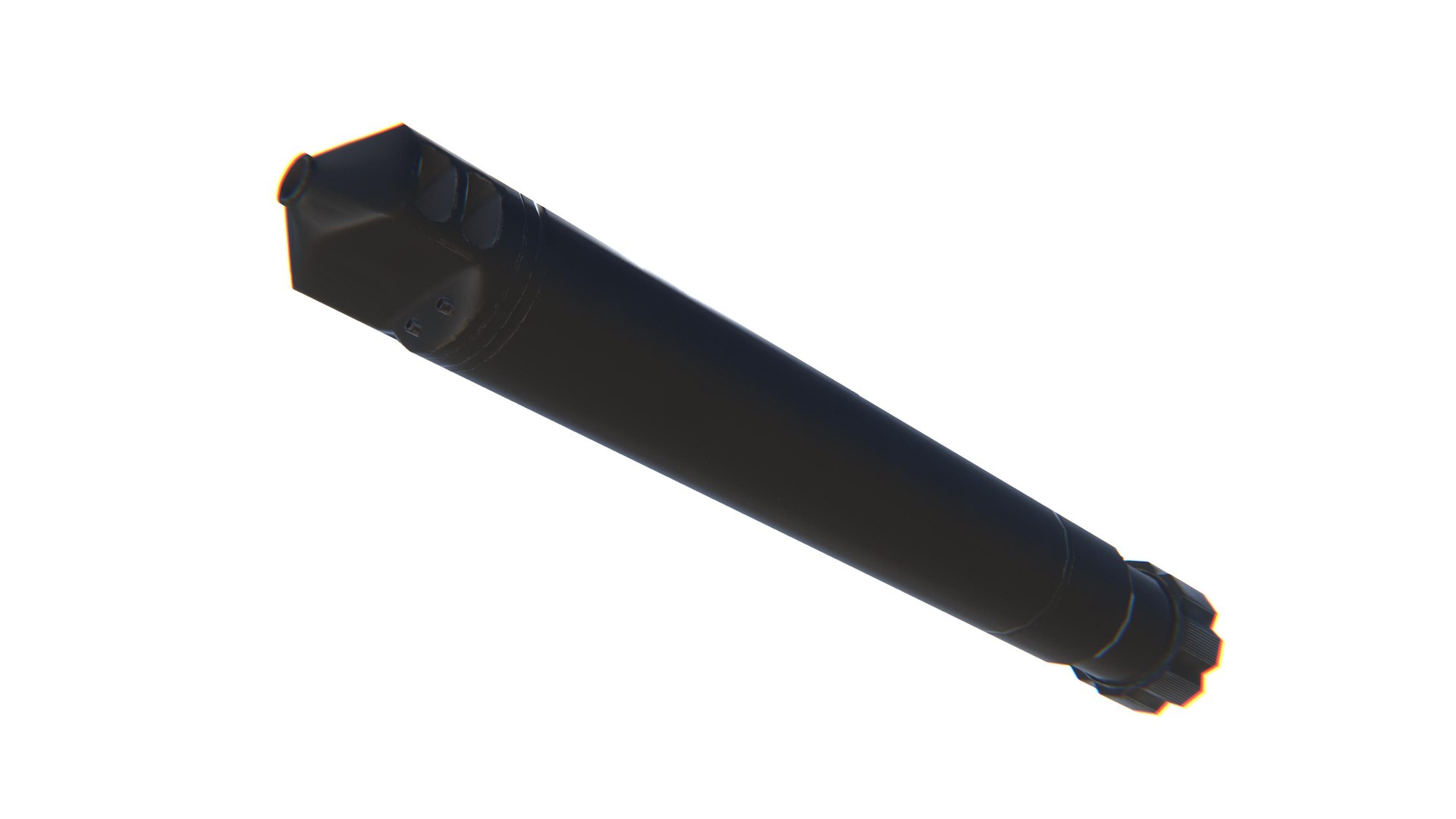 Tactical Silencer 50BMG Low-poly model 3D - TurboSquid 1800191