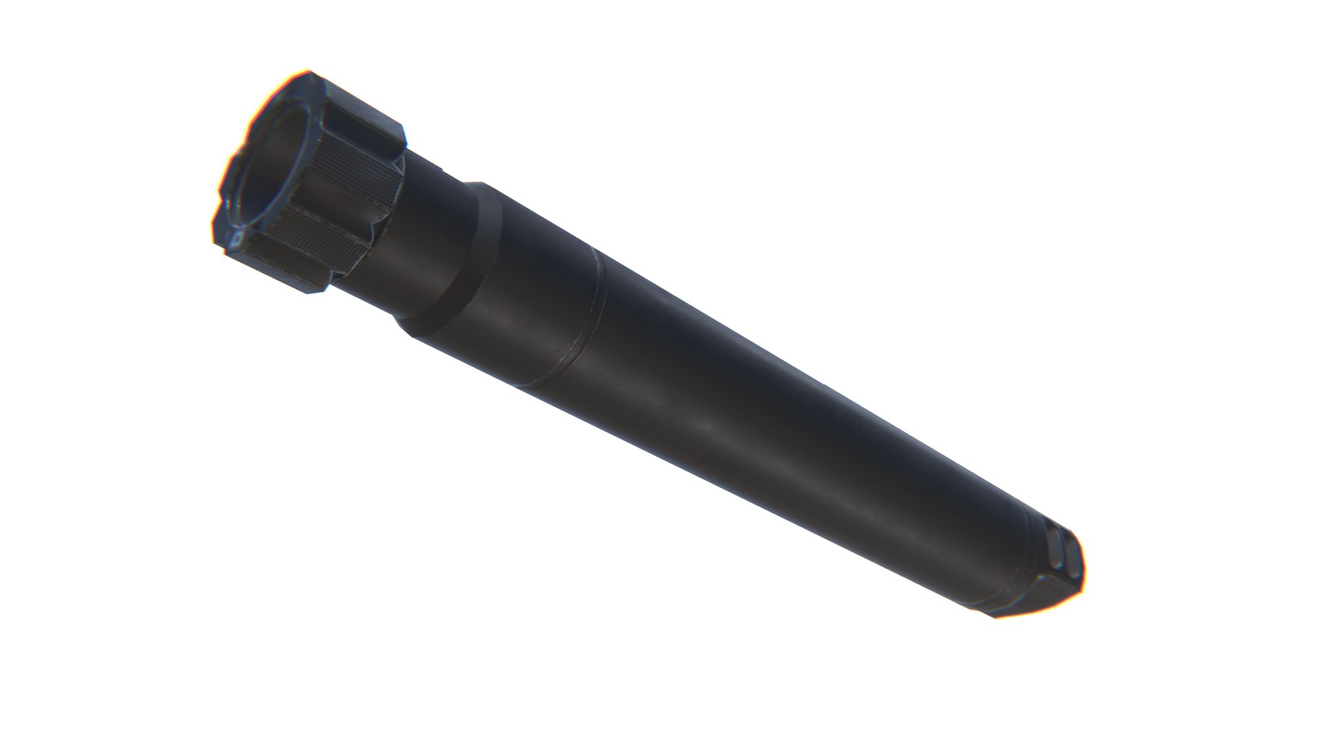 Tactical Silencer 50BMG Low-poly model 3D - TurboSquid 1800191