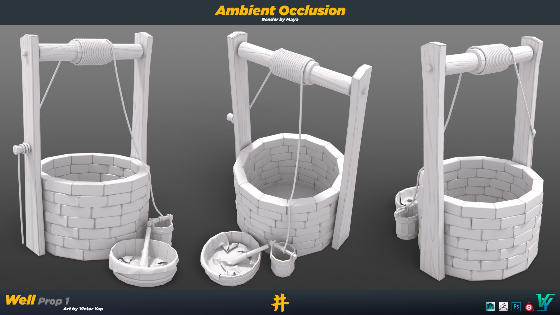 3D Model Ancient Chinese Well - TurboSquid 2489213
