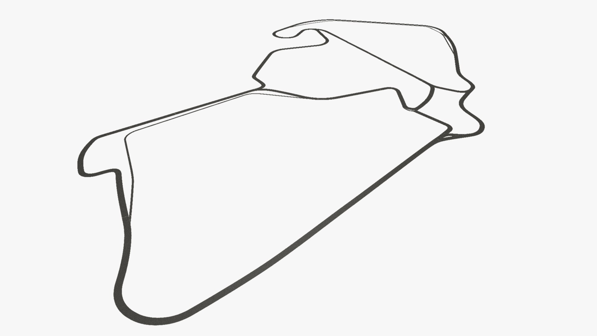 Silverstone Circuit F1 - Simple 3D Model - TurboSquid 2250920