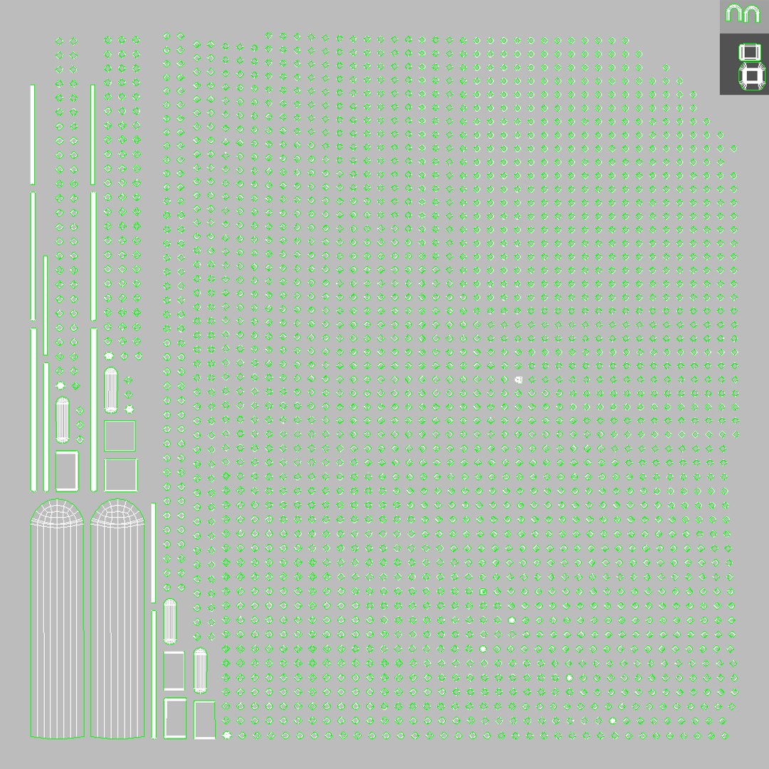 Seamless Metal Fence 04 3D - TurboSquid 2040352