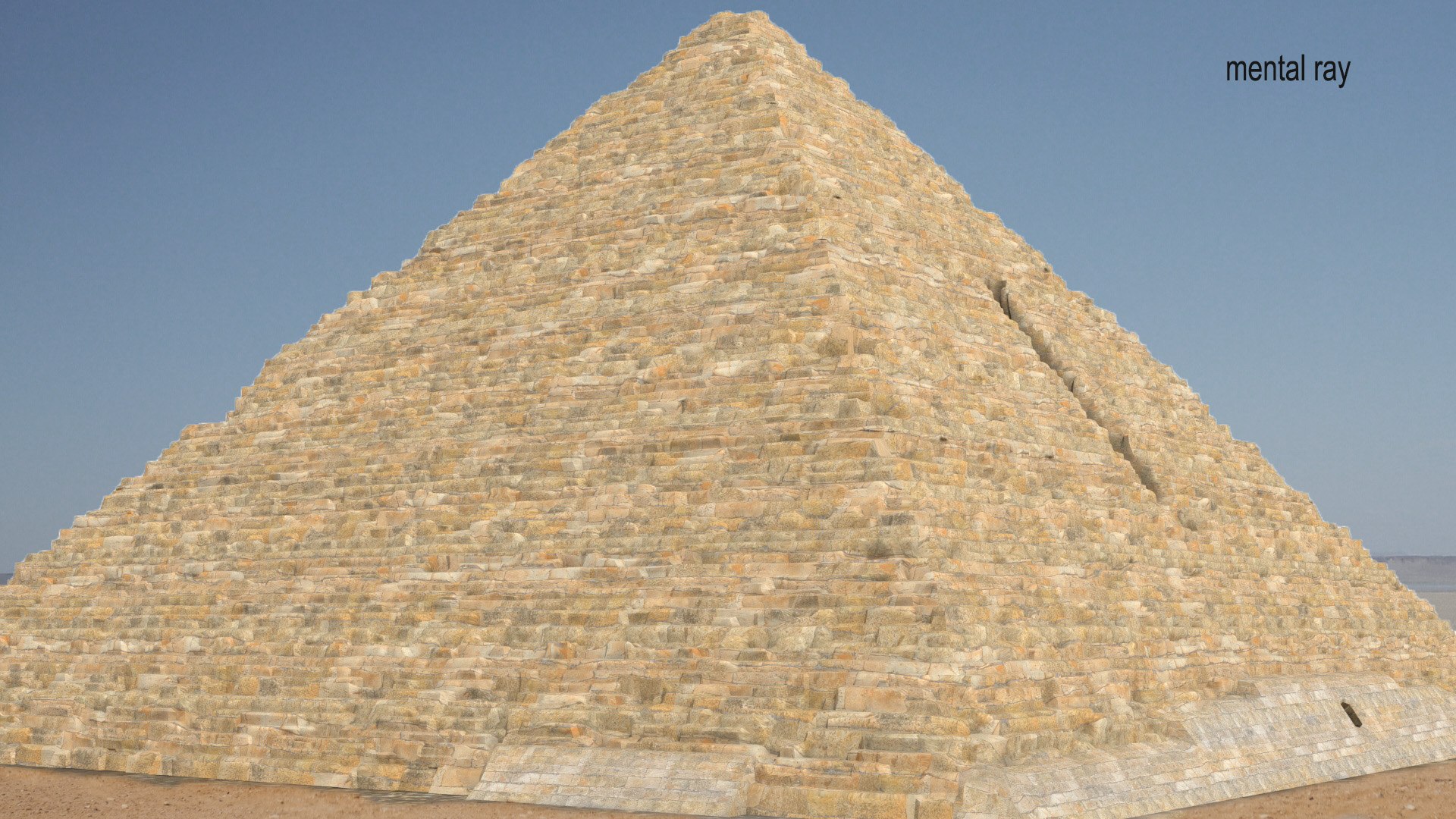 3D Menkaure Pyramid - TurboSquid 1445695