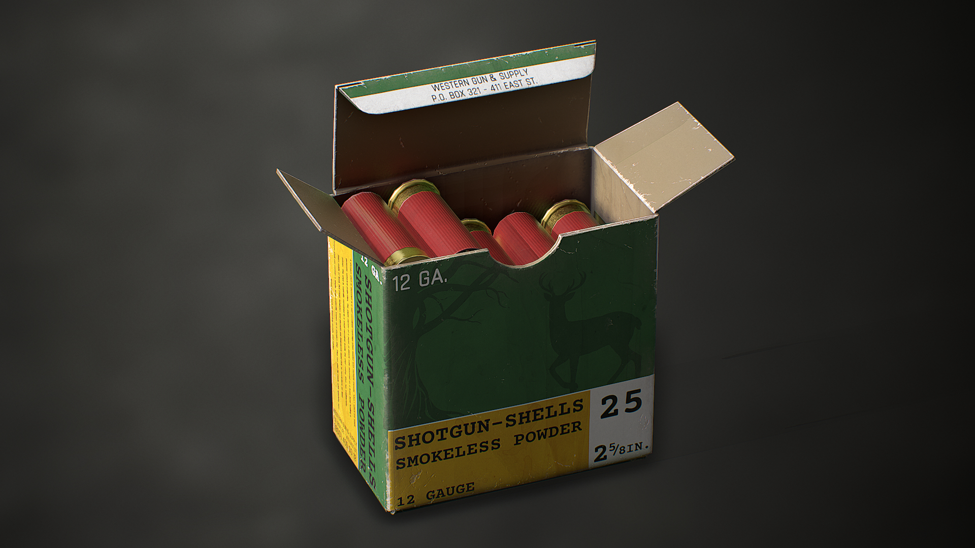 3D Realistic Shotgun Shells Pack - PBR Low Poly - TurboSquid 1768264
