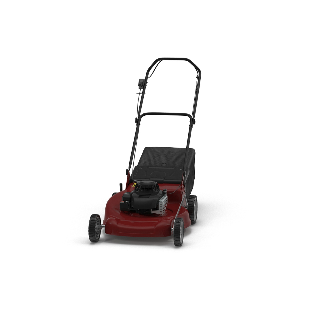 3d model push lawn mower