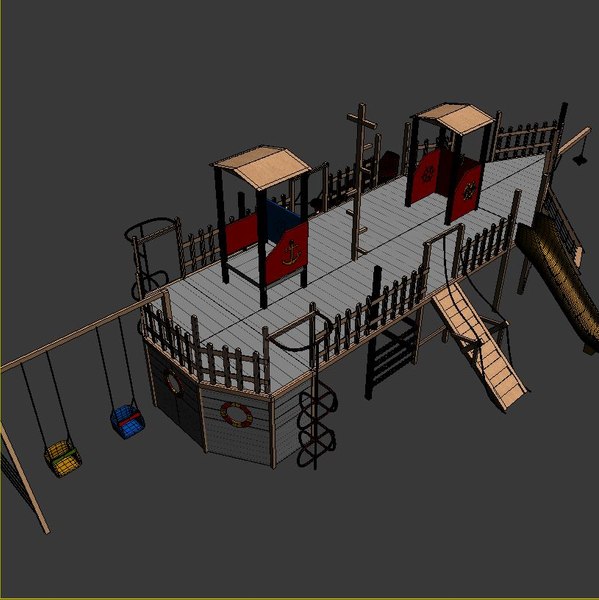 play children 3d model