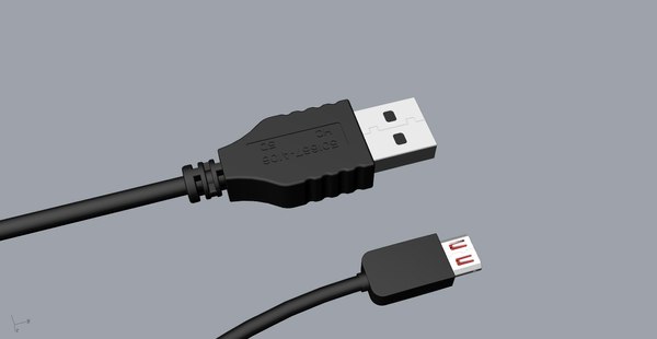 기존 마이크로 USB 3D 모델 디자인 3D 모델 - TurboSquid 1378207