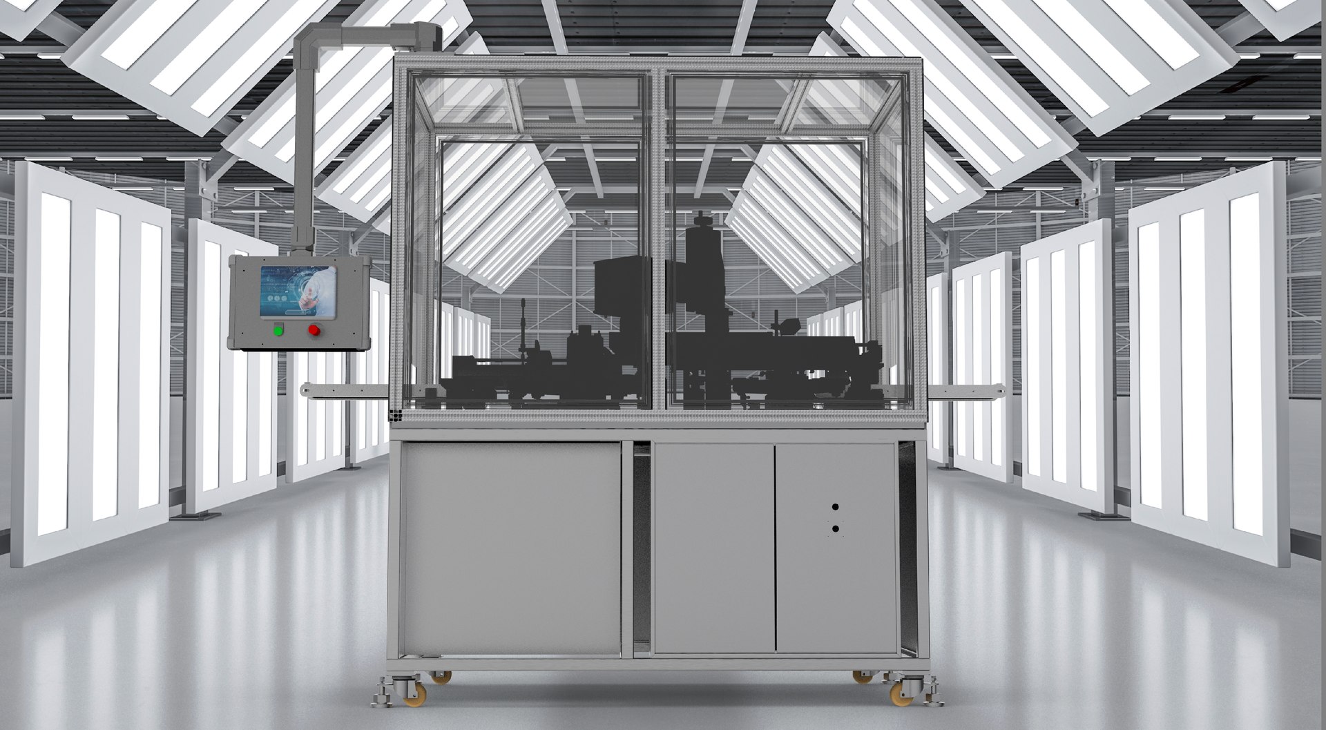 3D Electronic Terminal Group Installation Machine - TurboSquid 1941011