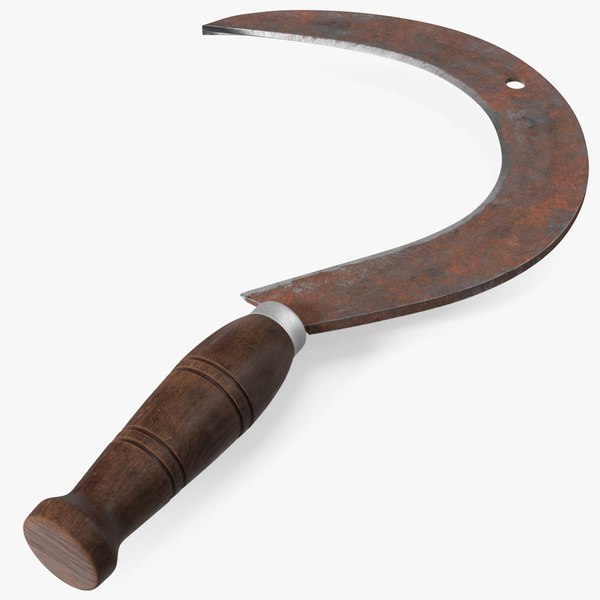 Hand Sickle Rusty 3D model - TurboSquid 1766246