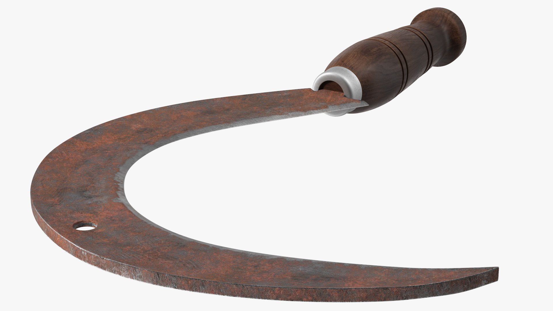 Hand Sickle Rusty 3D Model - TurboSquid 1766246