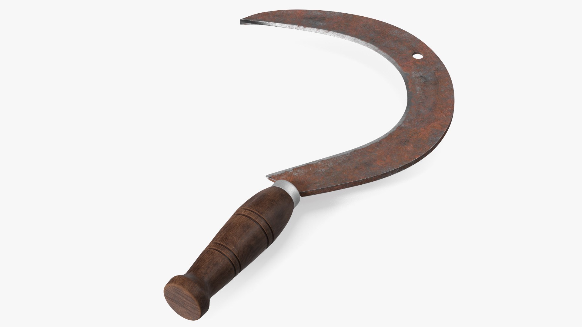 Hand Sickle Rusty 3D model - TurboSquid 1766246