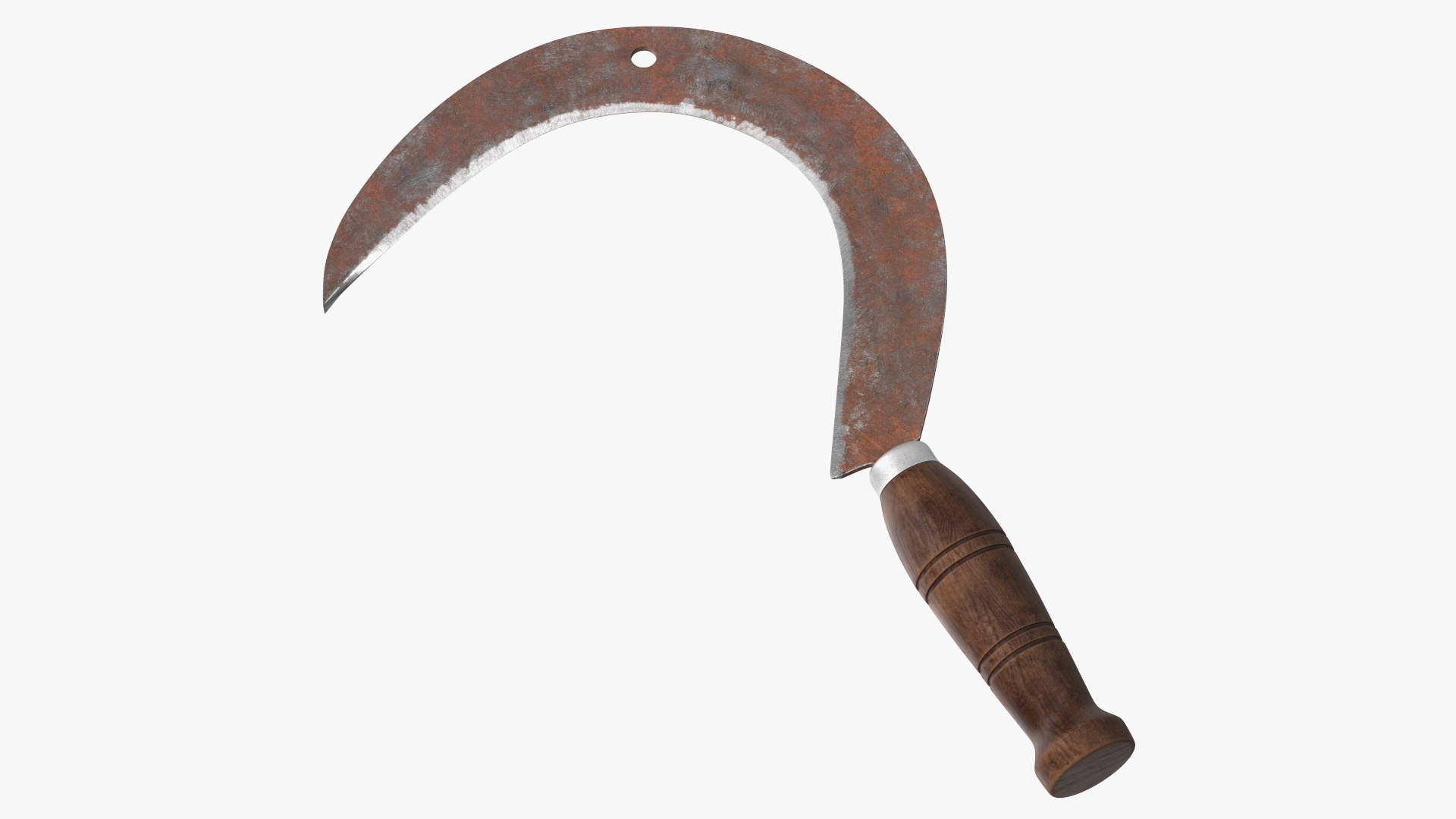 Hand Sickle Rusty 3D Model - TurboSquid 1766246