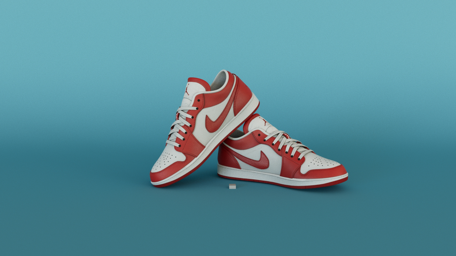 Shoes GymRedWhite Jodan Low Model - TurboSquid 2284787