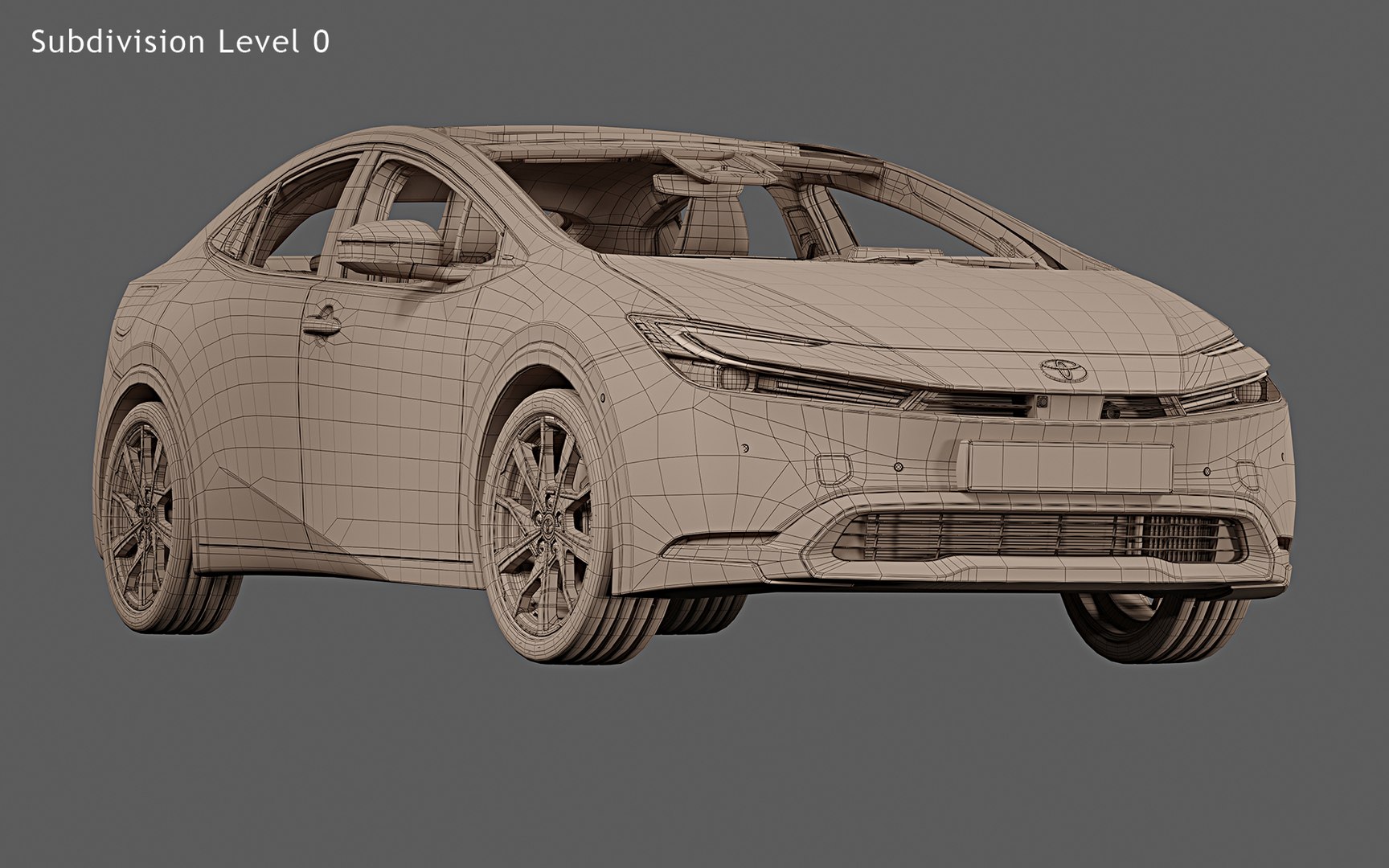 2024 Toyota Prius 3D model - TurboSquid 2151366